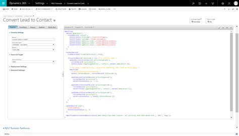 Xrm Formula 107 Creating A Contact From A Lead · North52 Support