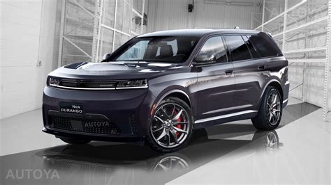 Fourth Gen 2027 Dodge Durango Rt Gets Digitally Previewed In Ritzy