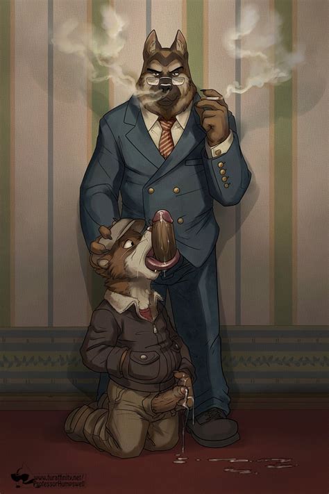 Rule 34 Anthro Blacksad Canine Chief Smirnov Cigarette Clothed Sex