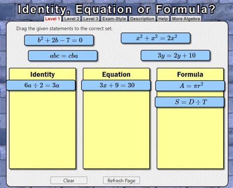 Equating Coefficients