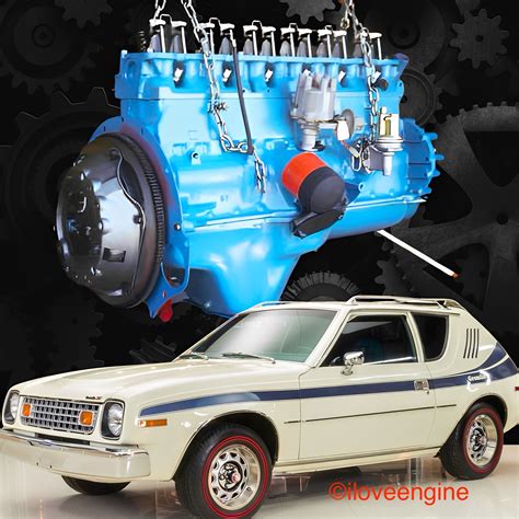 I Love This 1977 Amc Gremlin X With The 258 Cubic Inch Inline Six