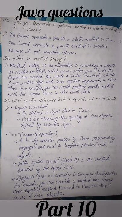 Java Questions Part 10 Java Interviewquestions Jobinterviewquestions Javaquestions Job