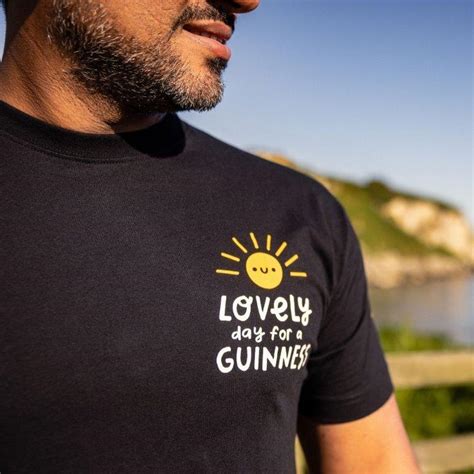 Fatti Burke Lovely Day For A Guinness Black T Shirt Guinness