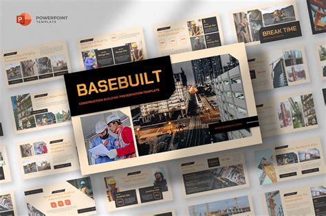 Basebuilt Construction Engineering Powerpoint Template