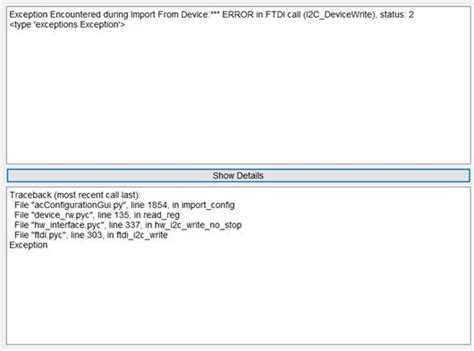 TPS FTDI Error When Connecting To EVM Interface Forum Interface TI E E Support Forums