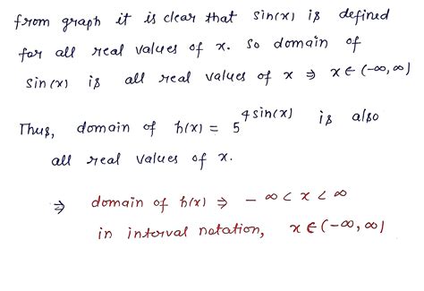 Solved Given The Functions Fx5x And Gx4sinx What Is The