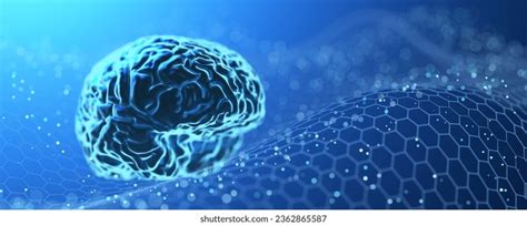 Neuro Interface Artificial Brain Artificial Intelligence Stock
