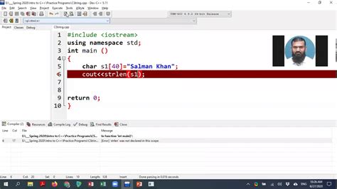C String Demo Youtube