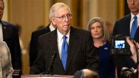 Mcconnell Steps Up Personal Effort To Win Ukraine Border Deal