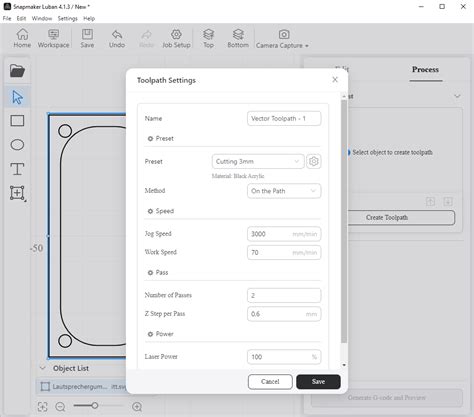 Bug Rectangles With Rounded Corners In Svg Result In Wrong Vector Toolpath For Laser In Luban 4