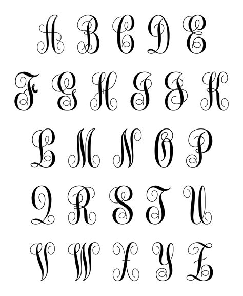 Letter A In Different Fonts