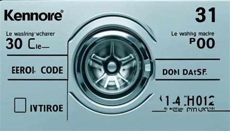 How To Fix Kenmore Elite Washer Error Codes Le