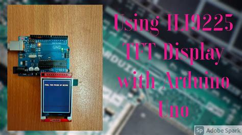 Arduino Uno Tft Display Tft Ili9225 20 Spi With Arduino