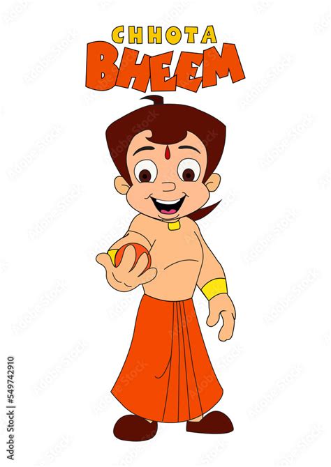 chhota bheem cartoon stock illustration adobe stock