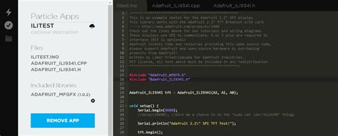 Adafruitili9341 Example Problem Digistump Oak Not Supported By Adafruitili9341 Example Problem Digistump Oak Not Supported By