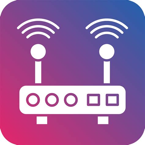 Wifi Router Icon Vector Design Vector Art At Vecteezy