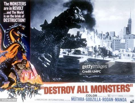 Godzilla Poster Photos And Premium High Res Pictures Getty Images