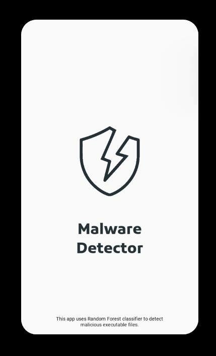Splash Screen Of The Malware Detector Download Scientific Diagram