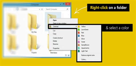 How To Create Colors Of Folder In Windows