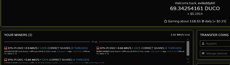 Mine Duino Coin On A Raspberry Pi — Hive