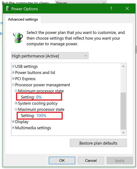 How To Adjust Cpu Frequency In Windows 10 5 Steps Instructables
