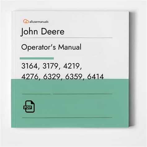 John Deere Engines 6414 Manual