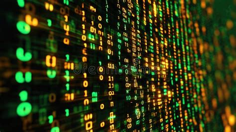 Digital Code Data Circuit Board And Cybersecurity Ai Cyberspace Programming And Information