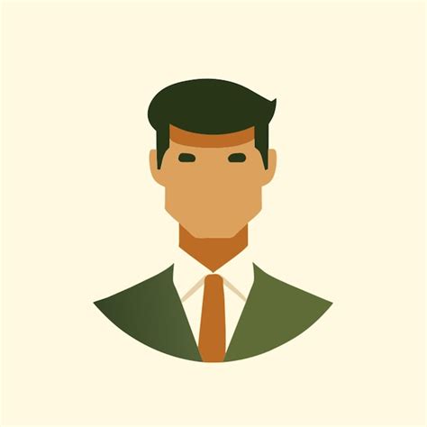 Premium Vector Business Man Vector Illustration