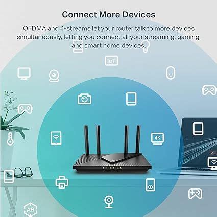 TP Link AX3000 WiFi 6 Router 802 11ax Wireless Router Gigabit Dual Band Internet Router VPN