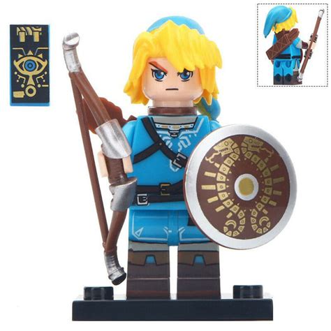 Zelda Lego Minifigure Legend Of Zelda Link Loot A Brick