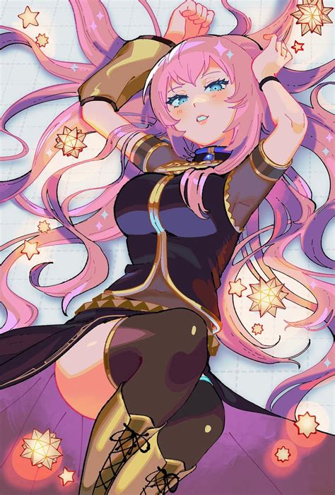 Megurine Luka Vocaloid Drawn By Yooki Winter Cakes Danbooru