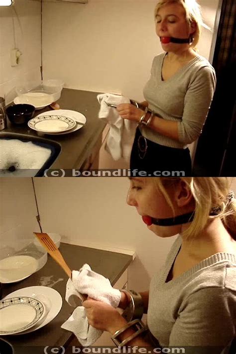 Bound Life Features Bondage In Day To Day Life Including Household