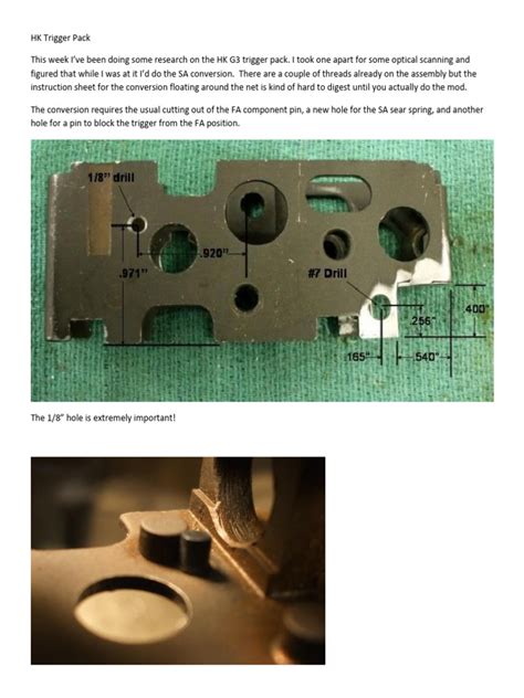 Hk Trigger Pack Wg Pdf Trigger Firearms Ballistics