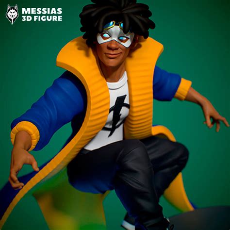 Static Shock Figure 3d Model By M2so