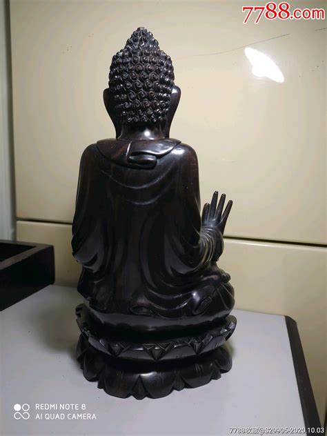 清代紫檀木雕释迦摩尼坐佛像 价格 5000 0000元 se75796321 佛像 造像 零售 7788收藏 收藏热线