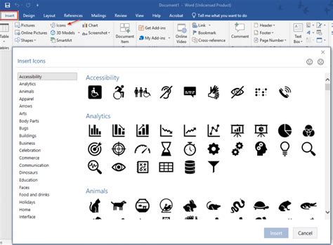 Insert Icons Into Your Word Documents Weston Technology Solutions