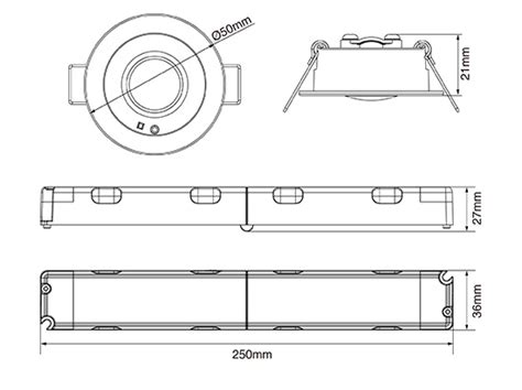 odin ii emergency spot diamond led lighting ltd