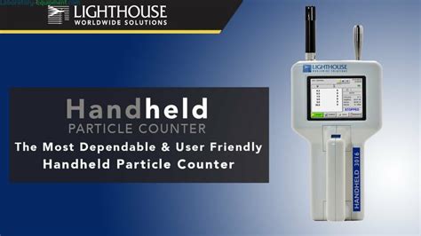 Lighthouse Handheld 3016 Iaq Airborne Particle Counter By Lws