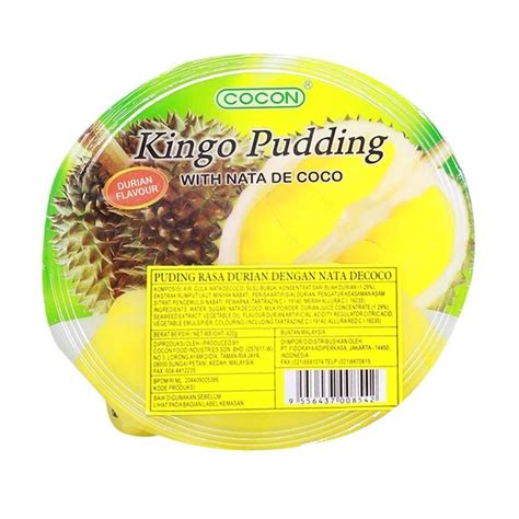 Jual COCON #11 Durian Kingo Pudding [420 g] di Seller Ramayana Cibitung ...