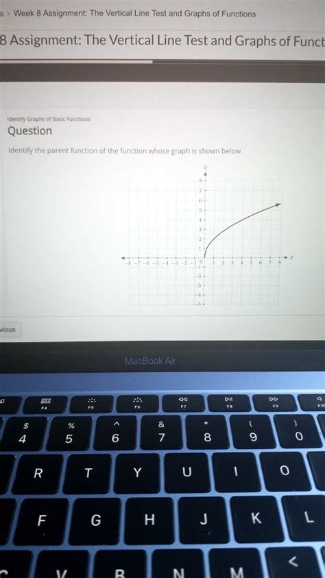 Week 8 Assignment The Vertical Line Test And Graphs Of Functions