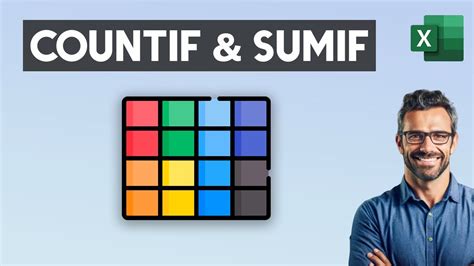 countif and sumif based on cell color easy formula youtube