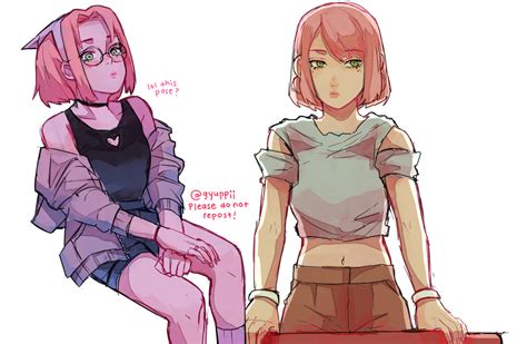 Sakura Haruno Casual Clothes