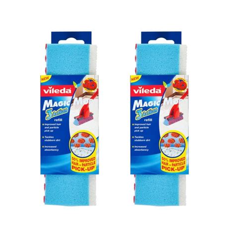 Vileda Magic Mop 3 Action Refill Pack Of 2 Shancharan Housewares