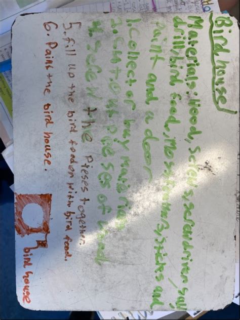 Procedural Writing 3rd Class