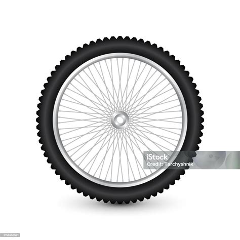 현실적인 3d 자전거 바퀴 자전거 고무 타이어 반짝이는 금속 스포크 및 림 피트니스 사이클 투어링 스포츠 로드 및 산악 자전거