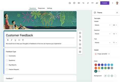 How To Customize A Google Forms Edit Appearance