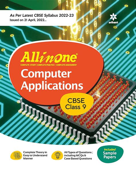 Cbse All In One Computer Applications Class 9 2022 23 Edition As Per