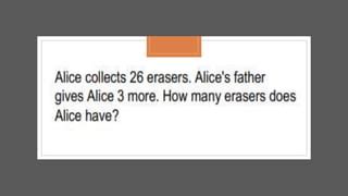 Problem Solving Sums PPT