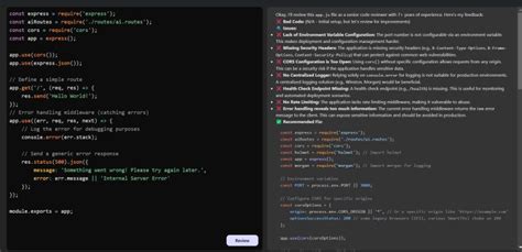 Saurabh Phadtare On Linkedin 🚀 Introducing My Code Review Tool Built