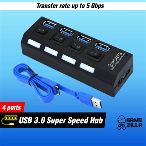 Promo Hub Usb High Speed Port Saklar Power On Off Jakarta Utara Gamezilla Store